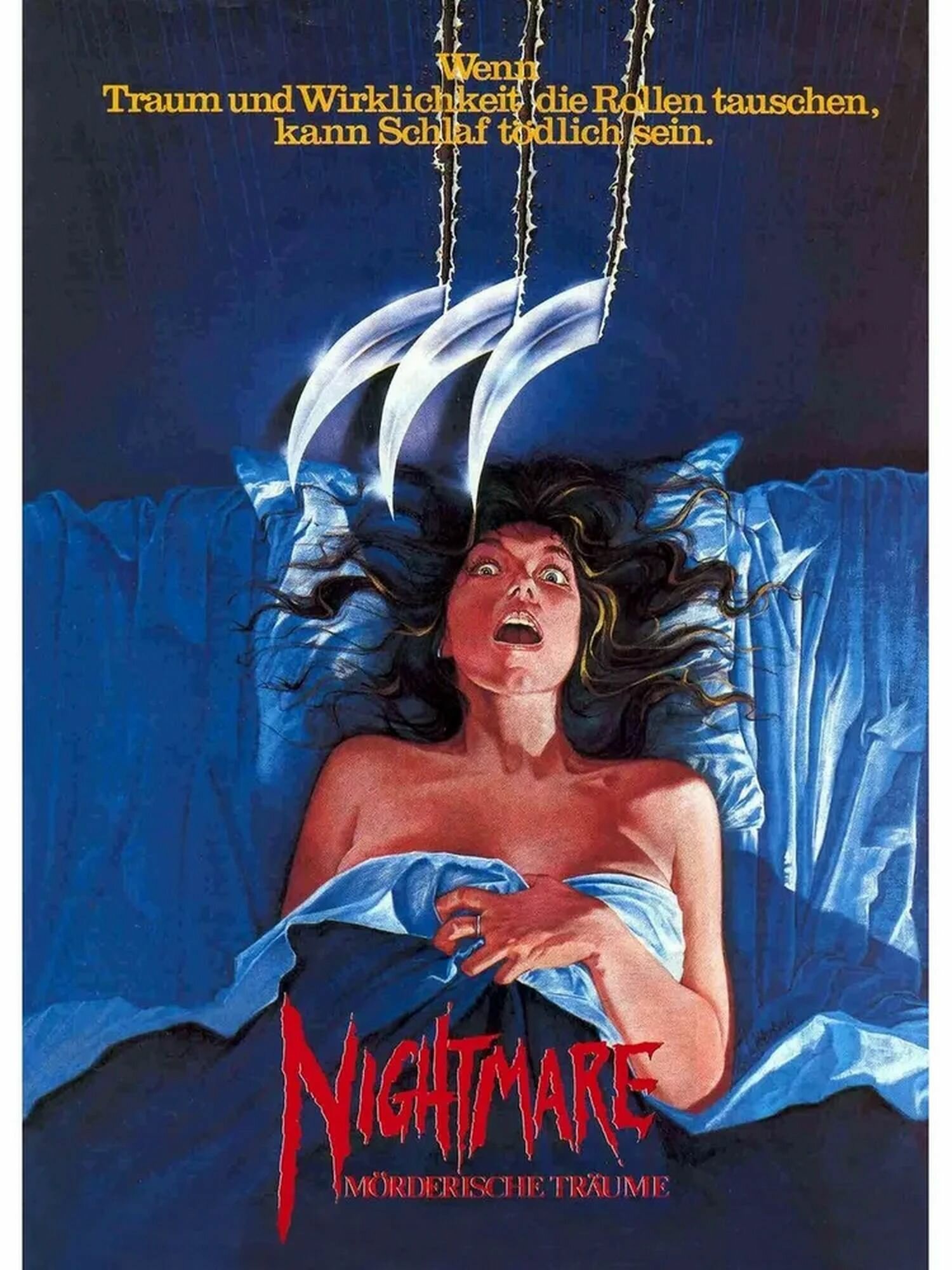 Плакат, постер Кошмар на улице Вязов. A Nightmare on Elm Street на бумаге, размер 42х60см