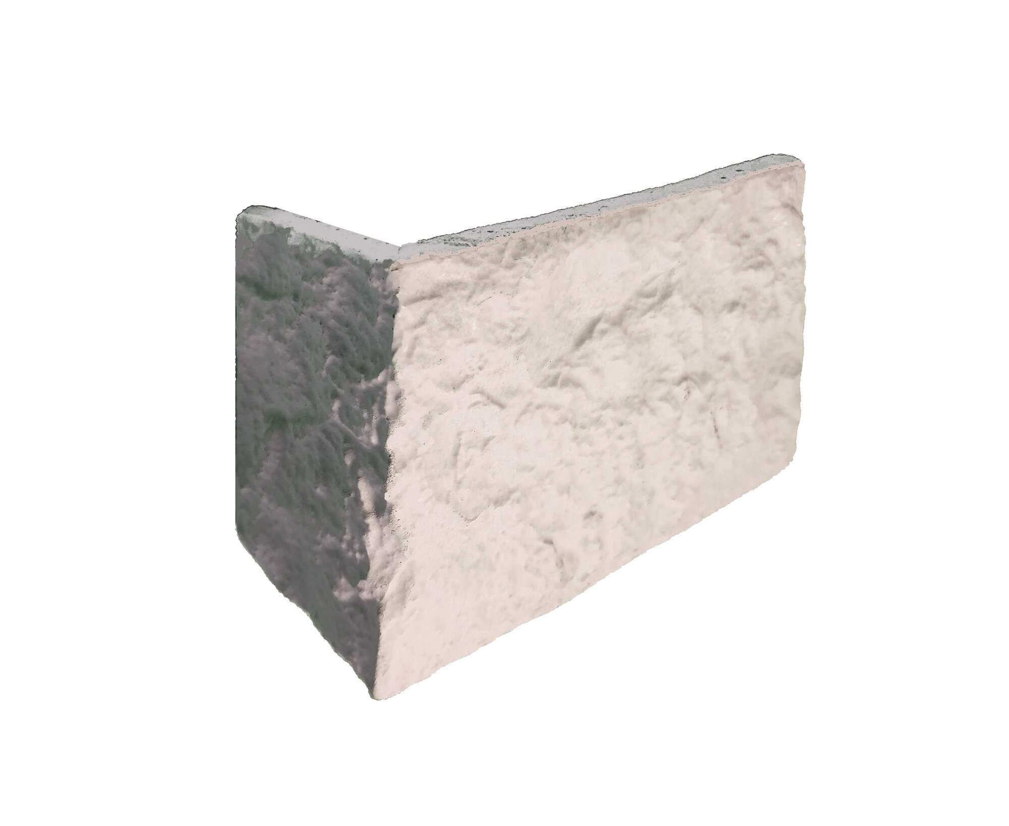 Угловой камень "Доломит Евро" светло-бежевый, для фасадов и интерьеров, 2,11 погонных метра