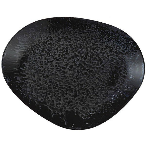Тарелка «Нанокрем Блэк», фарфор, 22 см, черный (Kutahya, Турция)