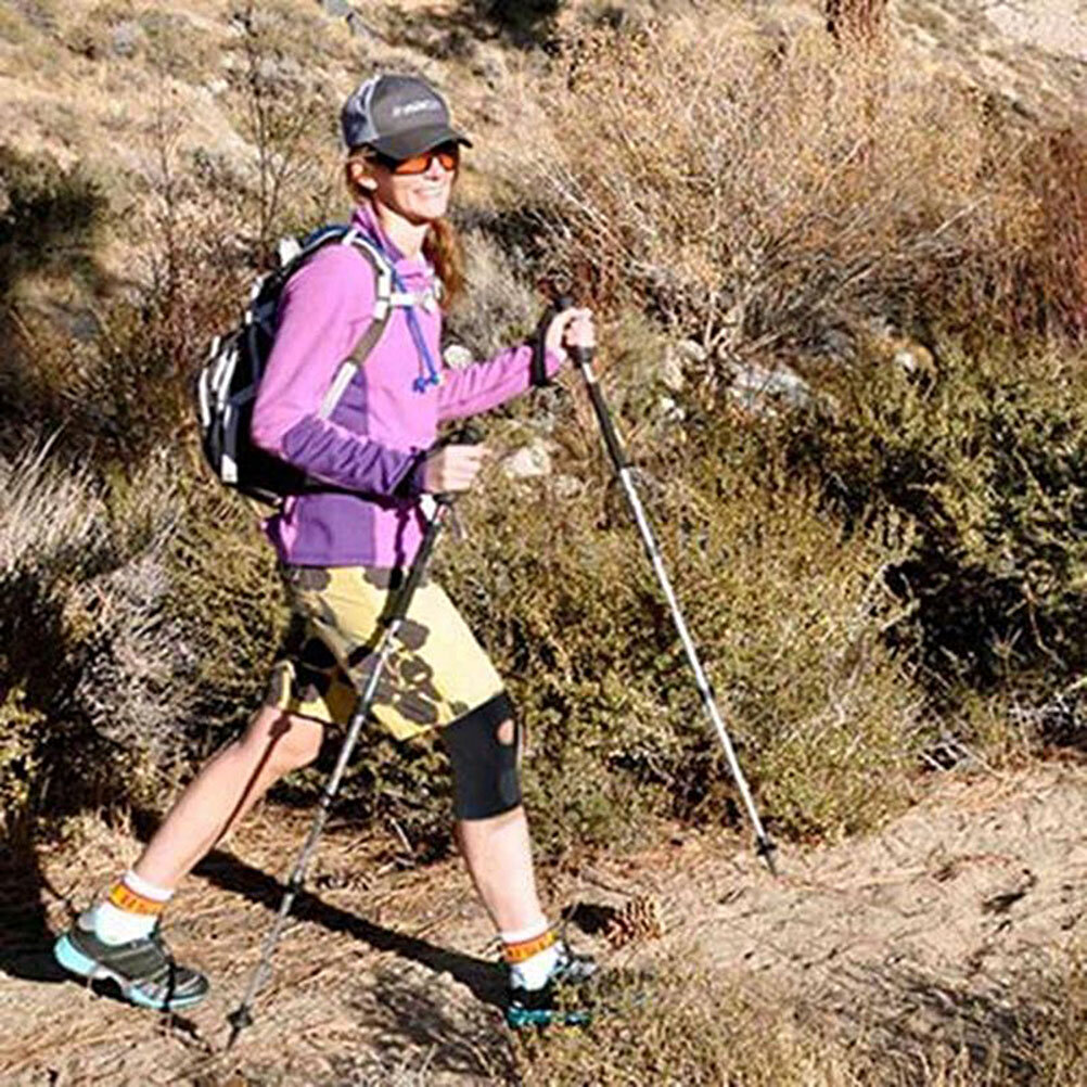 Коленный бандаж с открытой коленной чашечкой, регулируемый, дышащий, из неопрена, для облегчения боли при артрите и болей в суставах.