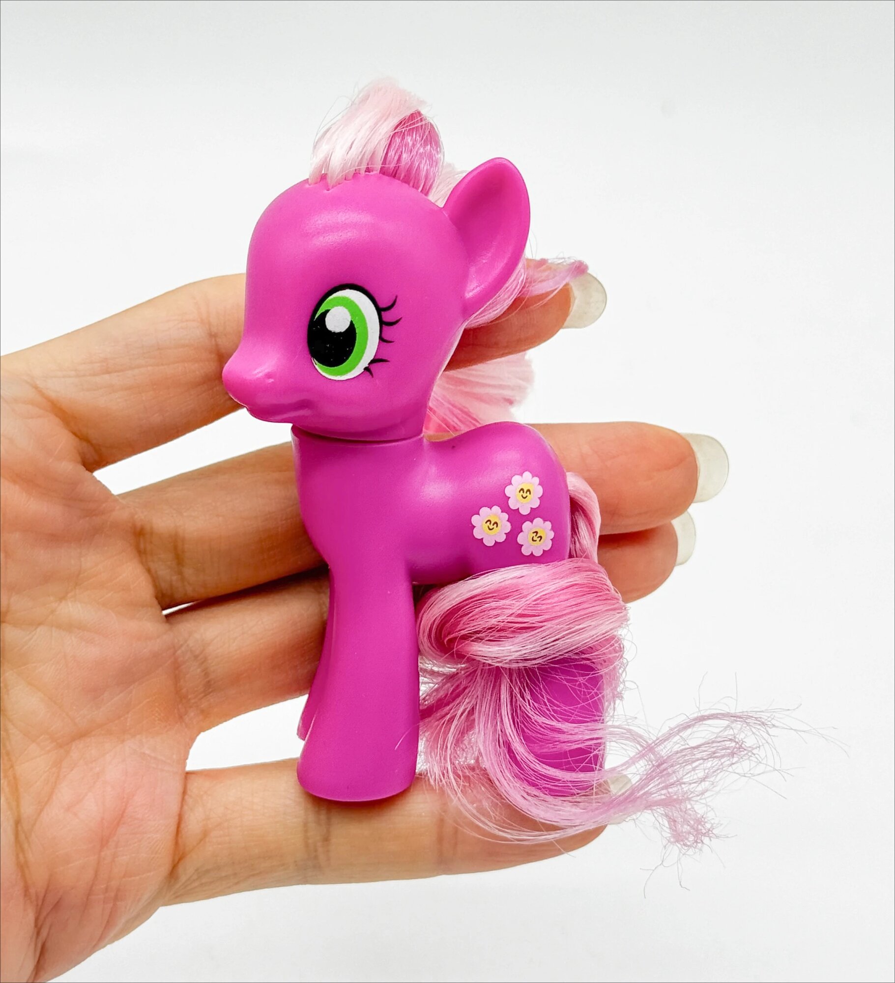 Hasbro My Little Pony фигурки Twilight Sparkle Rainbow Fluttershy Pinkie Pie Rarity Розовый, Розовый