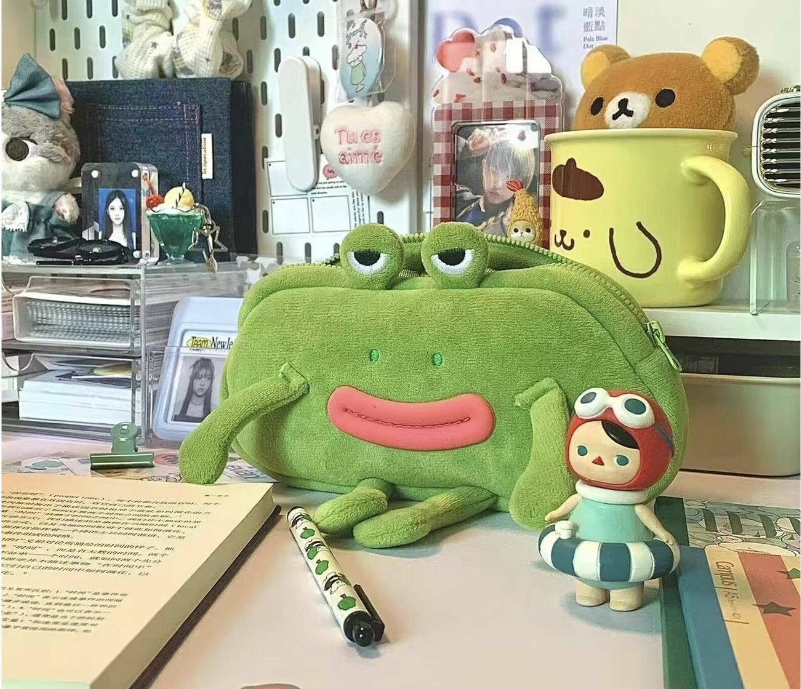 Пенал школьный для девочки для мальчика пенал-косметичка