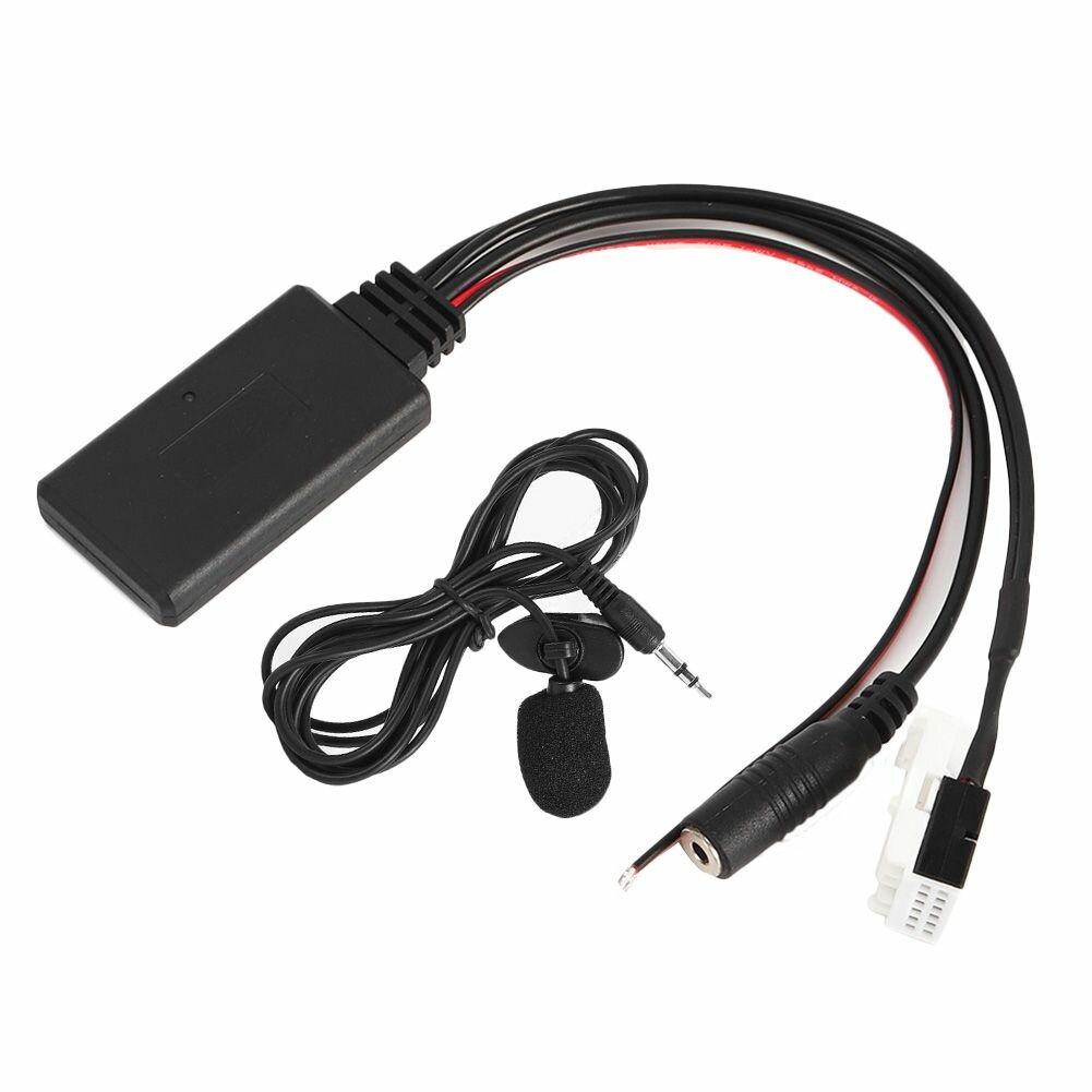 Автомобильный Bluetooth аудио MP3 кабель адаптер с микрофоном комплект подходит для Mercedes Benz W169 W221 W251 W245
