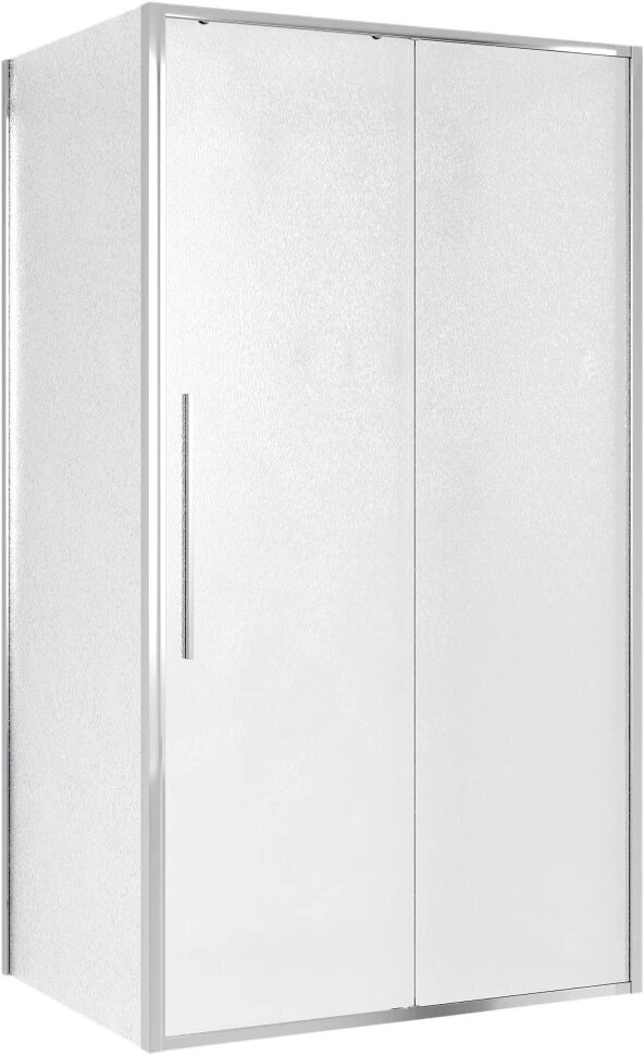 Душевой уголок Niagara NG-65-13CH-CH80-34 130x80 см, профиль хром, стекло шиншилла