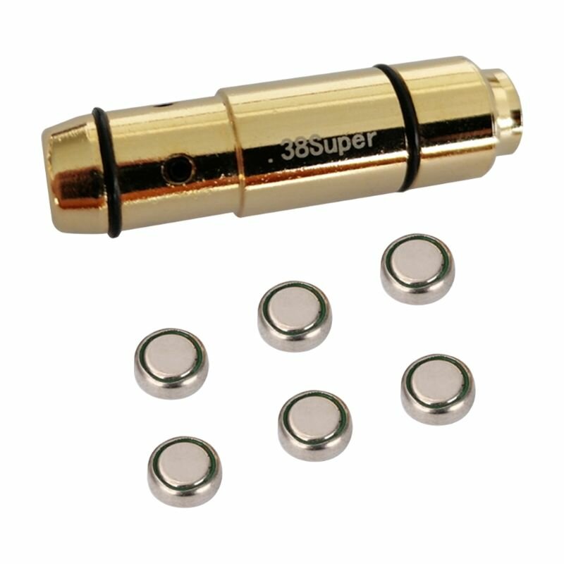 Тактический тренировочный лазерный прицел Bullet 38 Super Bore для охоты и стрельбы всухую, красный