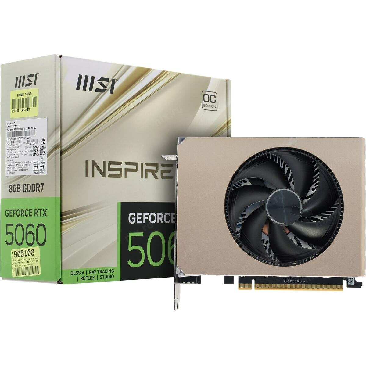 Msi Inspire RTX 5060 8G INSPIRE ITX OC