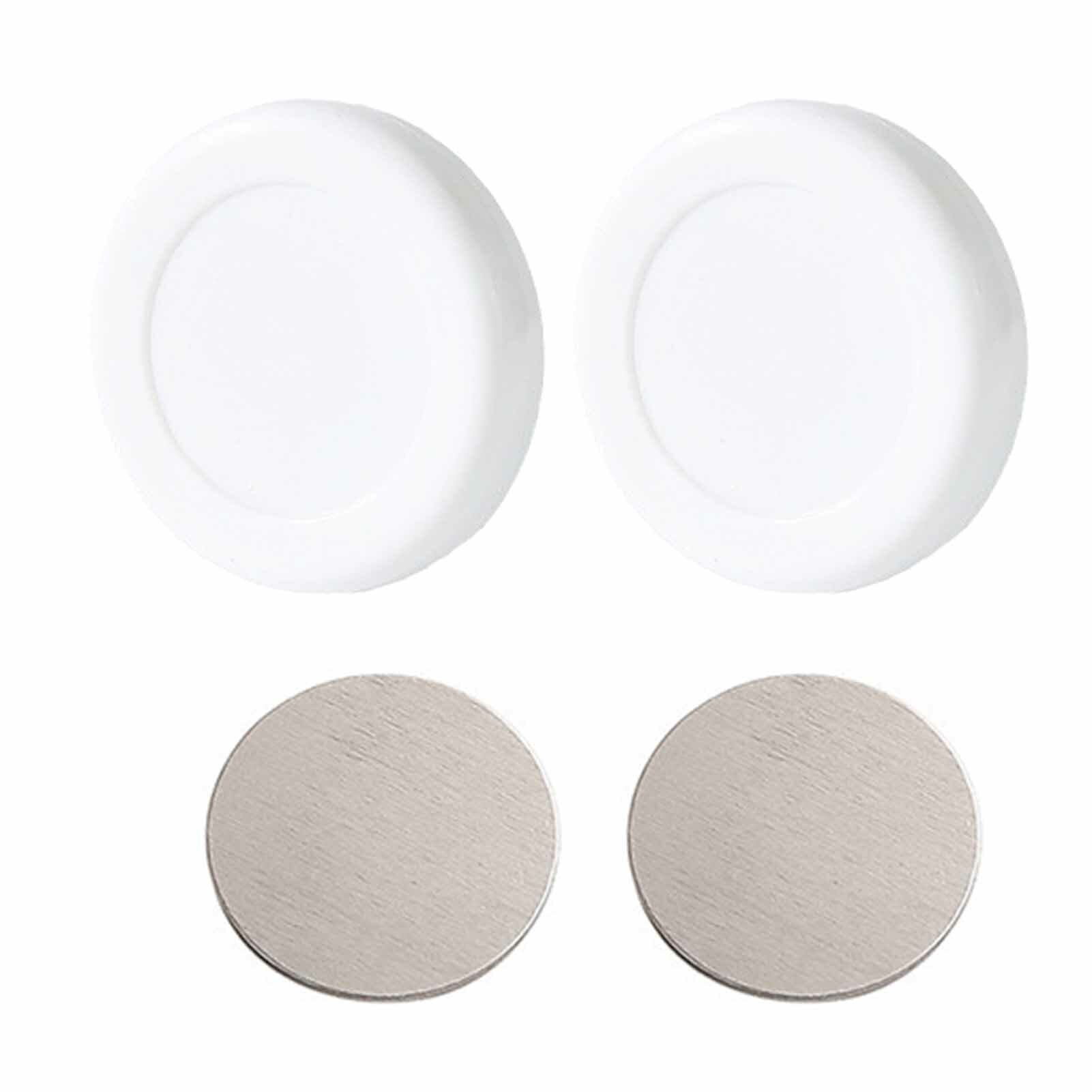 Wall Mount Magnetic Remote Control Holder Round Multipurpose Organizer for TV Air Conditioner