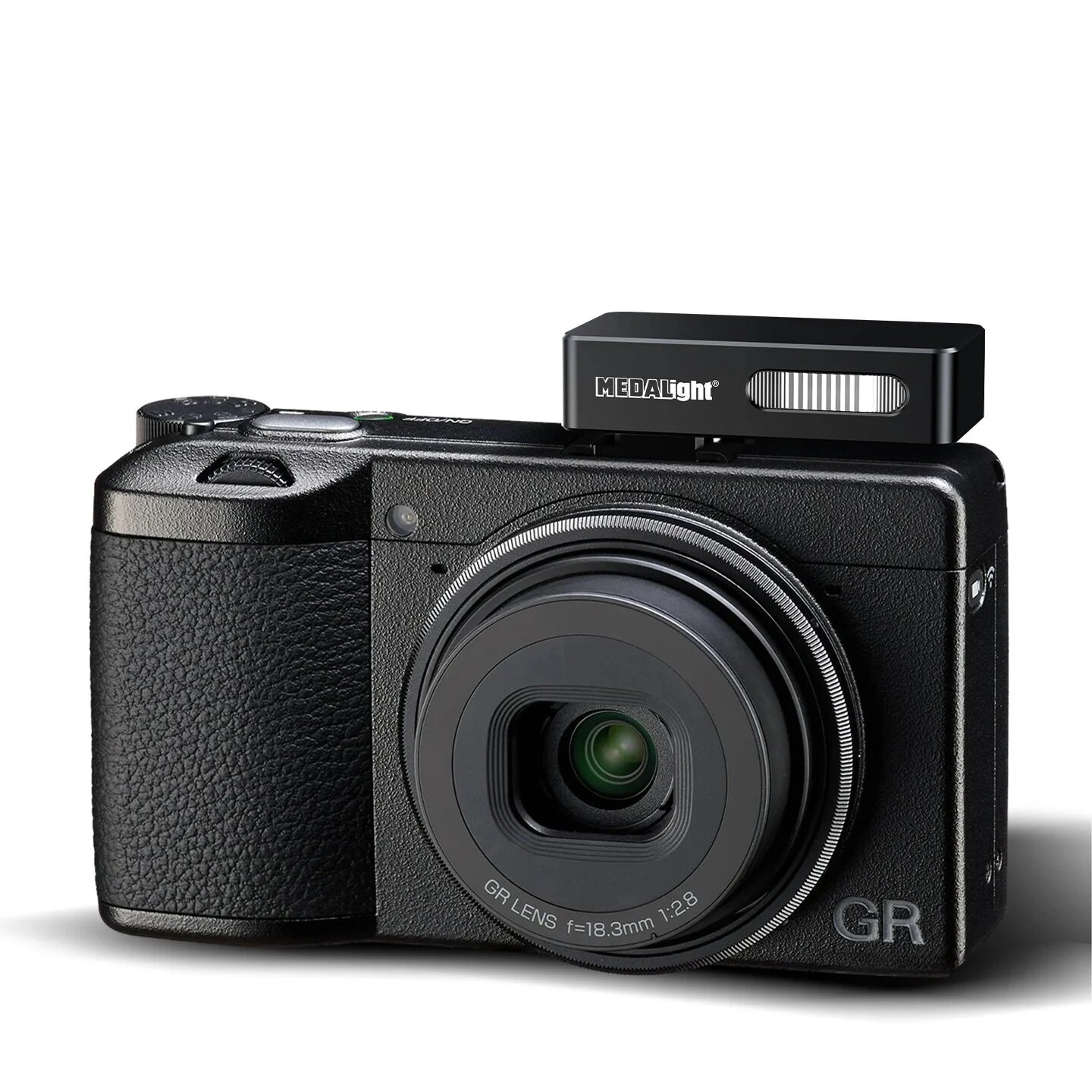 Беспроводная вспышка MEDALight F20 для Ricoh GR4 GR3 GR3X black