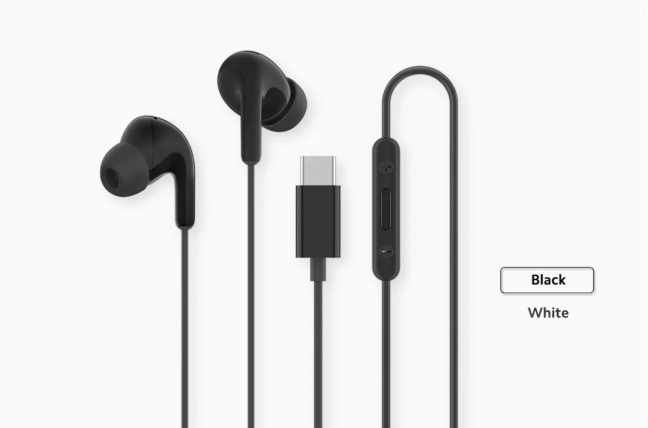 Xiaomi Mi проводные наушники черные