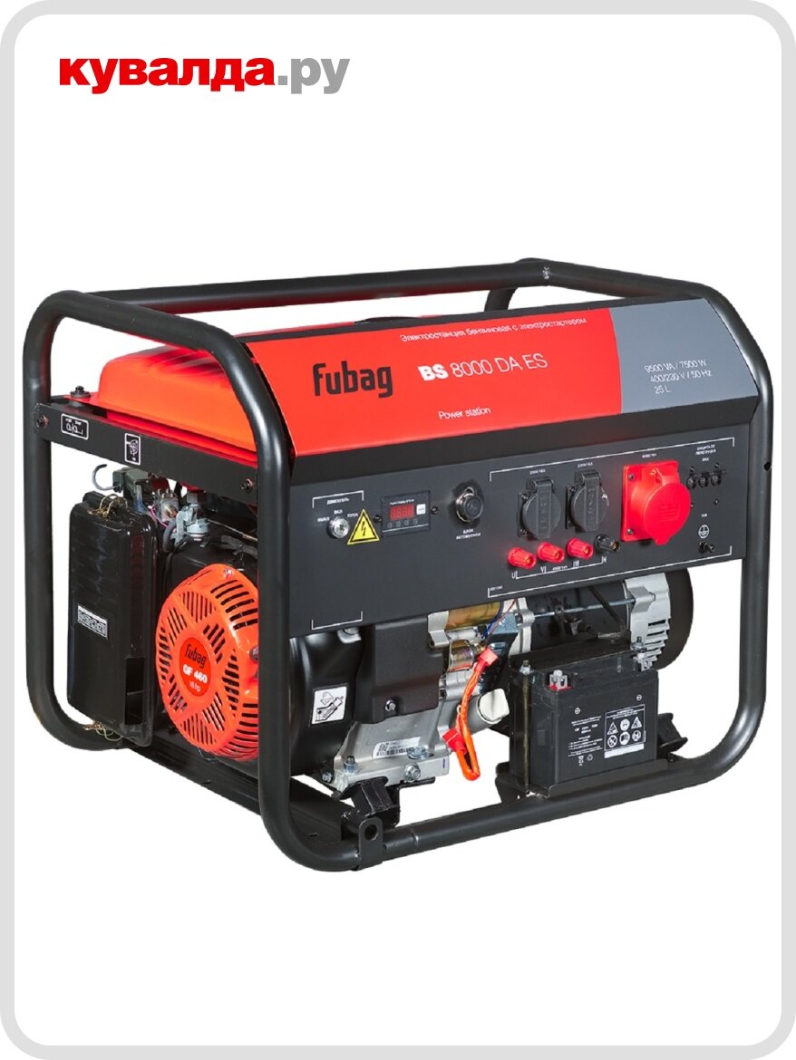 Генератор бензиновый FUBAG BS 8000 DA ES с возможностью автоматизации