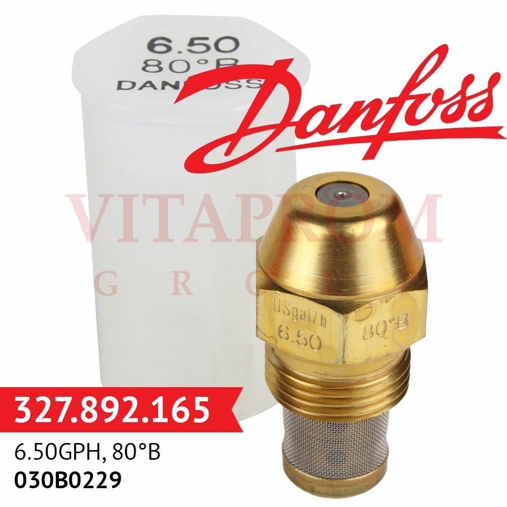 Форсунка Danfoss 6.50GPH, 80B, 030B0229