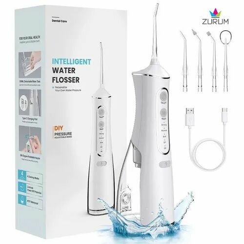 Ирригатор портативный WaterPik WP-462 EU Cordless Plus,300, белый,1