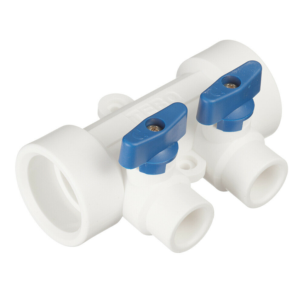 Коллектор полипропиленовый Tebo 40 мм х 2 выхода 20 мм TRD0000025515