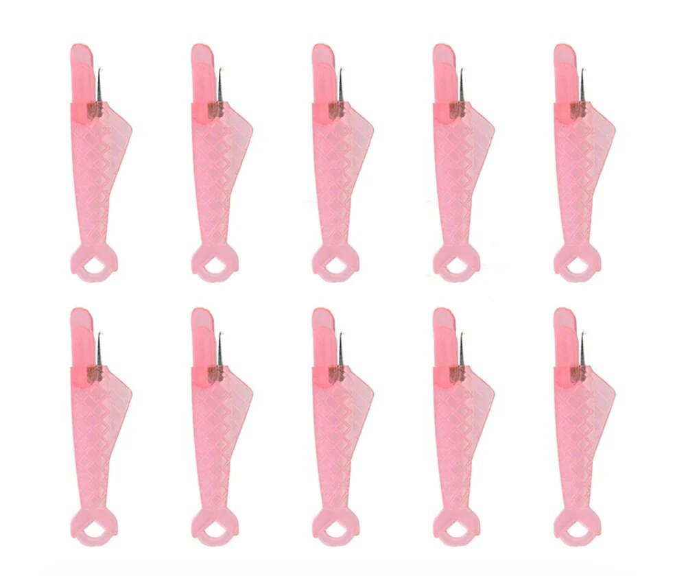 Автоматический нитевдеватель для швейных машин, зеленый, пластик Розовый, 5PCS, Pink
