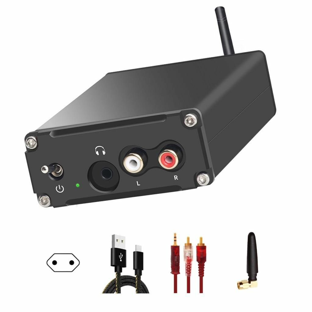 Беспроводной звуковой ресивер с декодированием без потерь и 120 дБ для игр и домашних кинотеатров