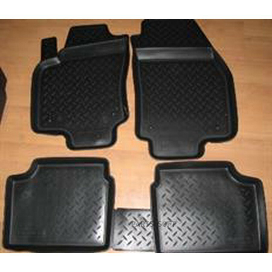 Коврик салона ВАЗ-2108-2115 (01) полиуретан (4 предм.) NORPLAST от официального дистрибьютора, NORPLAST, артикул NPLPO9415