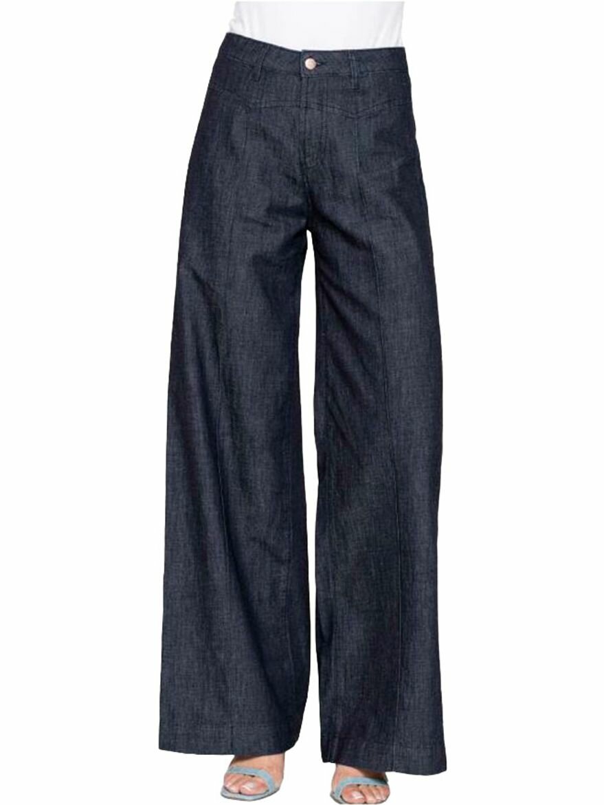 Джинсы широкие Denim Stretch Wide-Leg Jeans 763 Style 