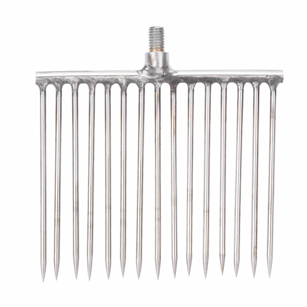 15-зубчатый гарпун из нержавеющей стали с крючком-зацепом для рыбалки на открытом воздухе, прочный и острый