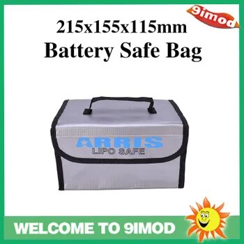 215x155x115 мм портативная сумка для хранения аккумуляторной батареи RC Lipo safety bag
