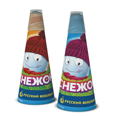 Фонтаны Русский фейерверк Снежок