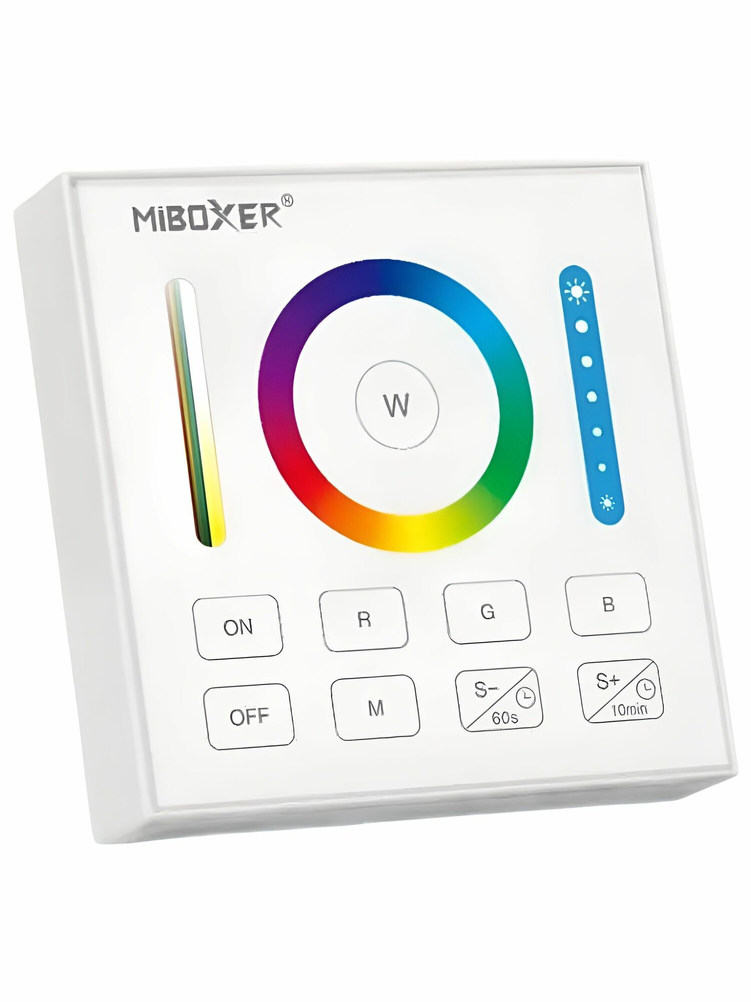 Пульт управления Miboxer B0, RF 2.4GHz, RGB + CCT, корпус белый