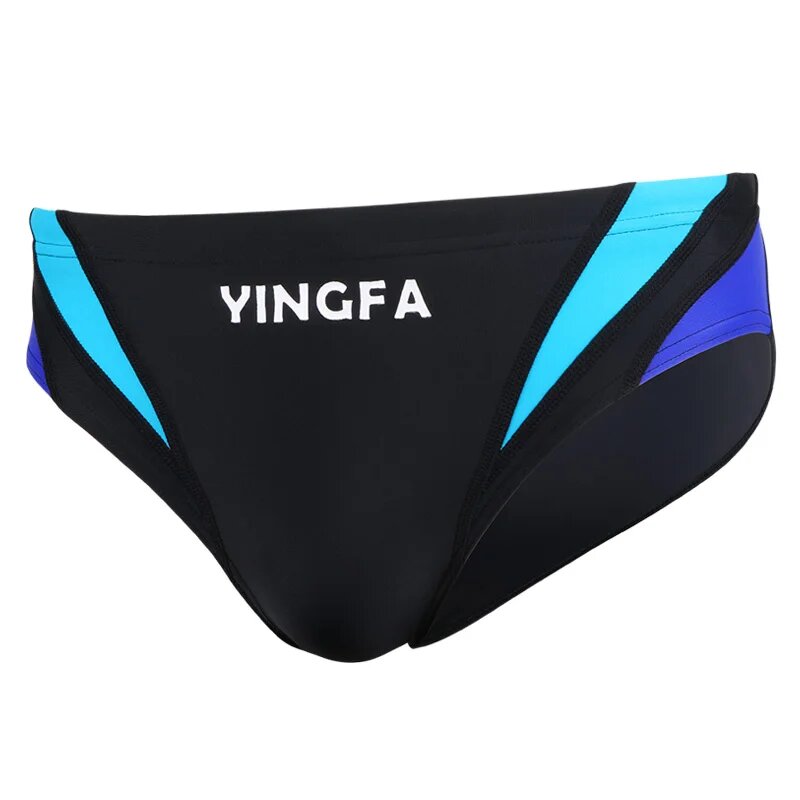 Мужские плавки YINGFA черные спортивные