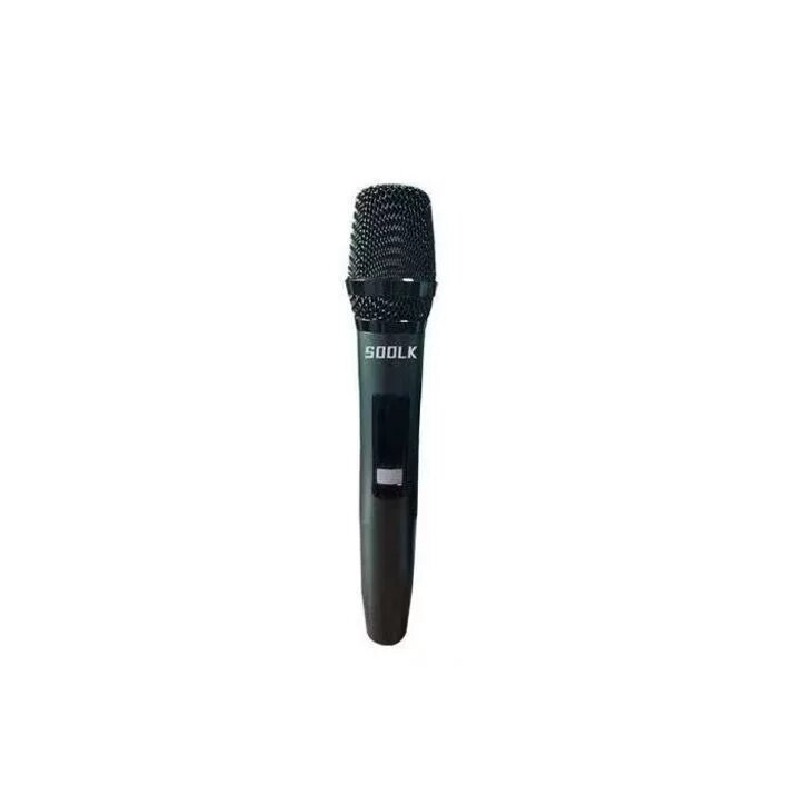 Серый беспроводной микрофон с зарядкой для колонок Sound Guest T200 PLUS S520 и Awa AH-16, металлический корпус, одна