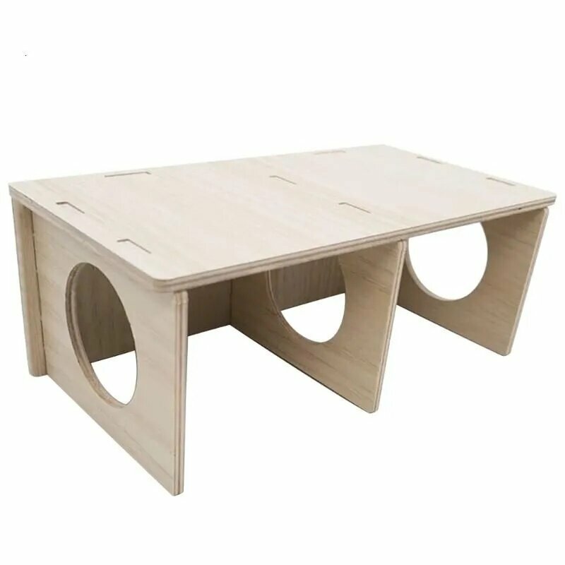 Домик для хомяка из дерева, - S