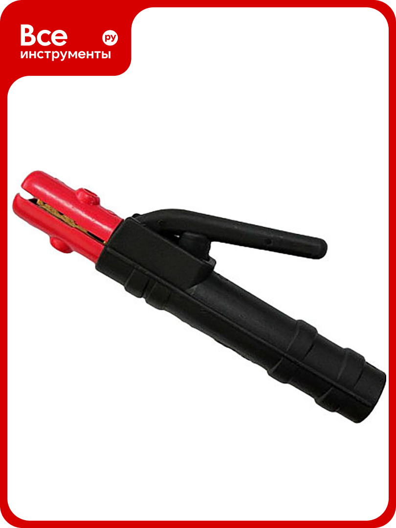 Электрододержатель STANDART 600А Профессионал 65987, пружинный крокодиловый зажим для высоких токов, аксессуар