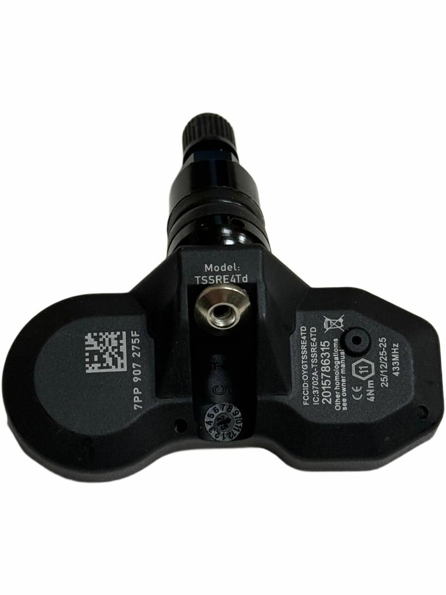 1 черный датчик давления шин для VAG 7pp907275