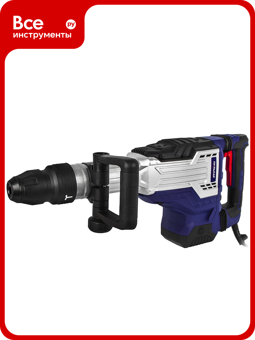 Отбойный молоток сетевой пульсар SDS-MAX MO 45-1700 (1700Вт, 45Дж, SDS-MAX, 11,7кг) 921-510