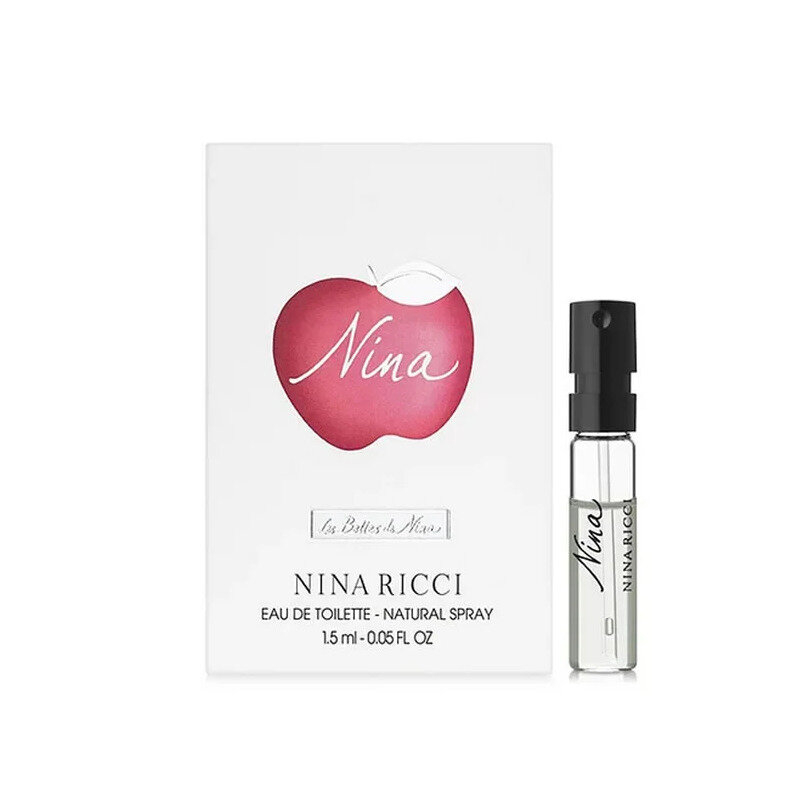 Туалетная вода Nina Ricci Nina миниатюра 1.5 мл / Пробник духов Нина Ричи Яблоко
