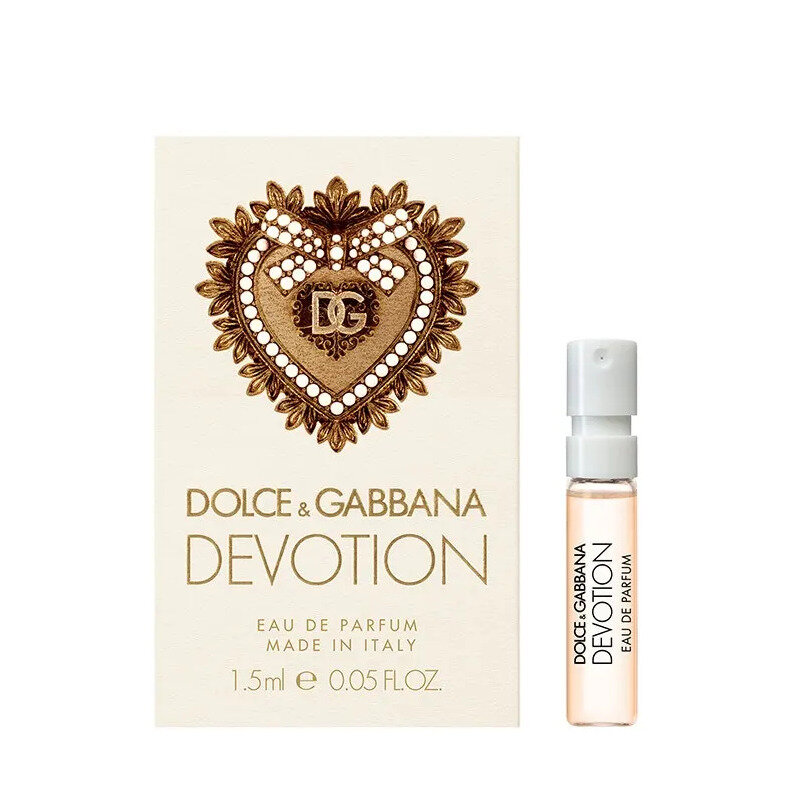 Парфюмерная вода Dolce Gabbana Devotion миниатюра 1.5 мл / Пробник духов Дольче Габбана Девоушн