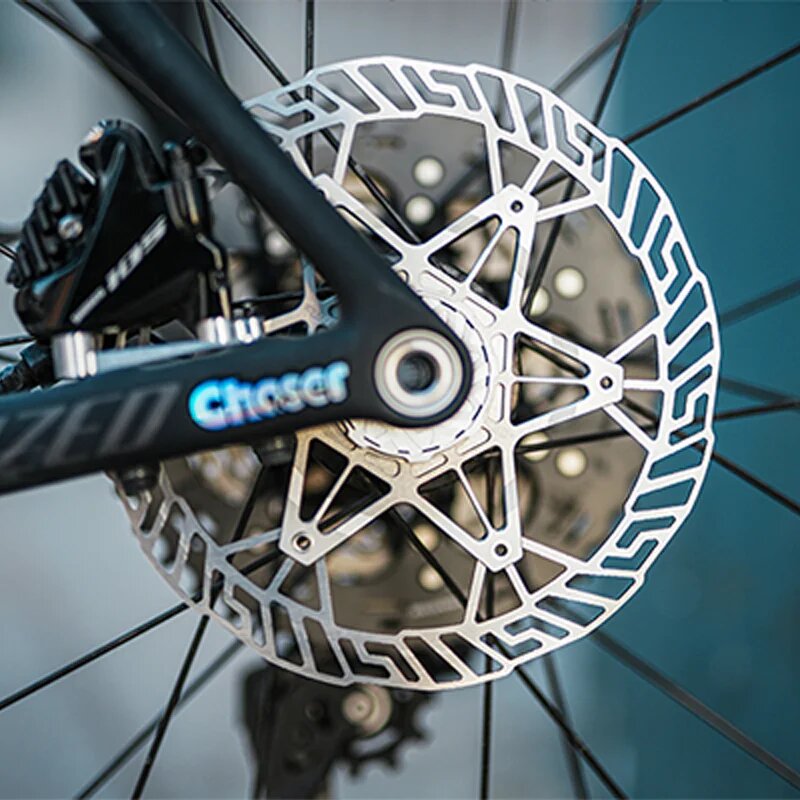 Дисковый тормозной диск Chaser Sports, красный, 160 мм