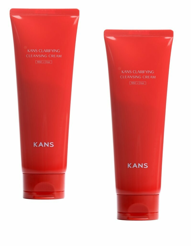 Очищающий крем Kans Clarifying Cleansing Cream для умывания, 100 г 2шт