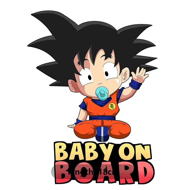 Наклейка "Драконий жемчуг" Baby On Board, DbBB1