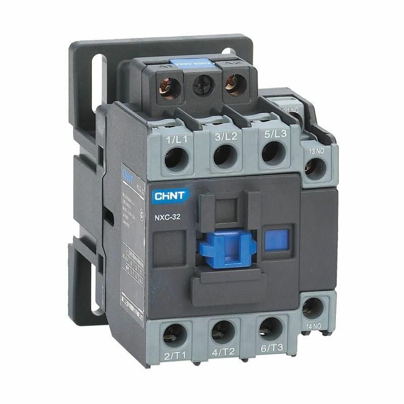 Контактор модульный CHINT NXC-40 40А катушка 220 В AC 1НО+1НЗ AC-3 R