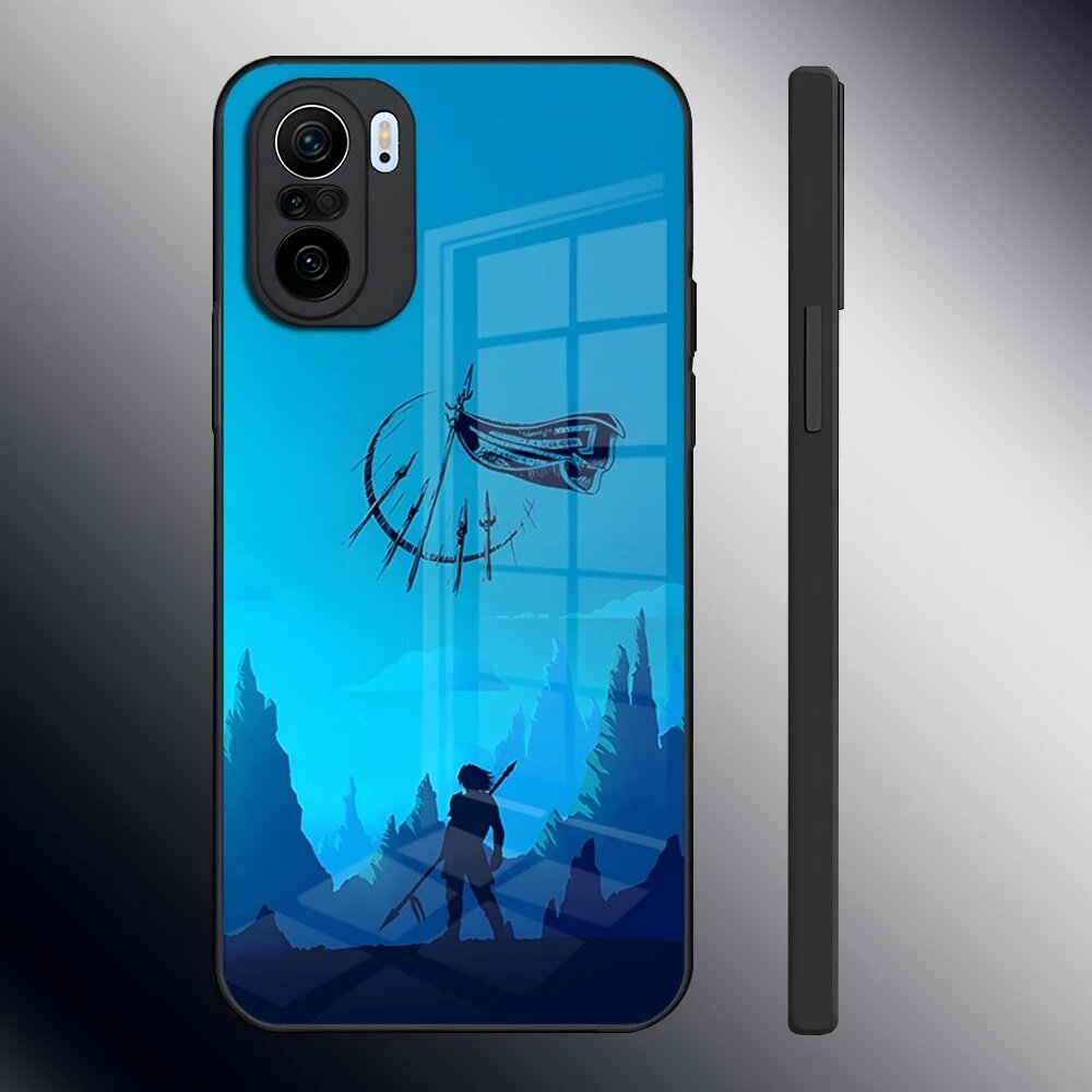 Задняя крышка Stormlight для Redmi 13 12 13c 12c Note 13 Pro Plus 11 12 Pro 10 12s 11s из закаленного стекла