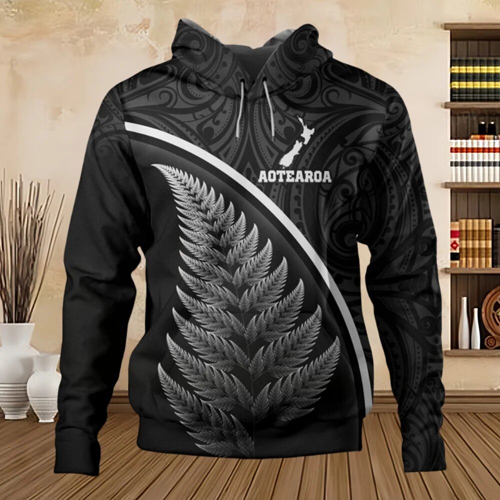 New Zealand Ora Silver Ferns Rugby Hoodie XL, S50LM2479