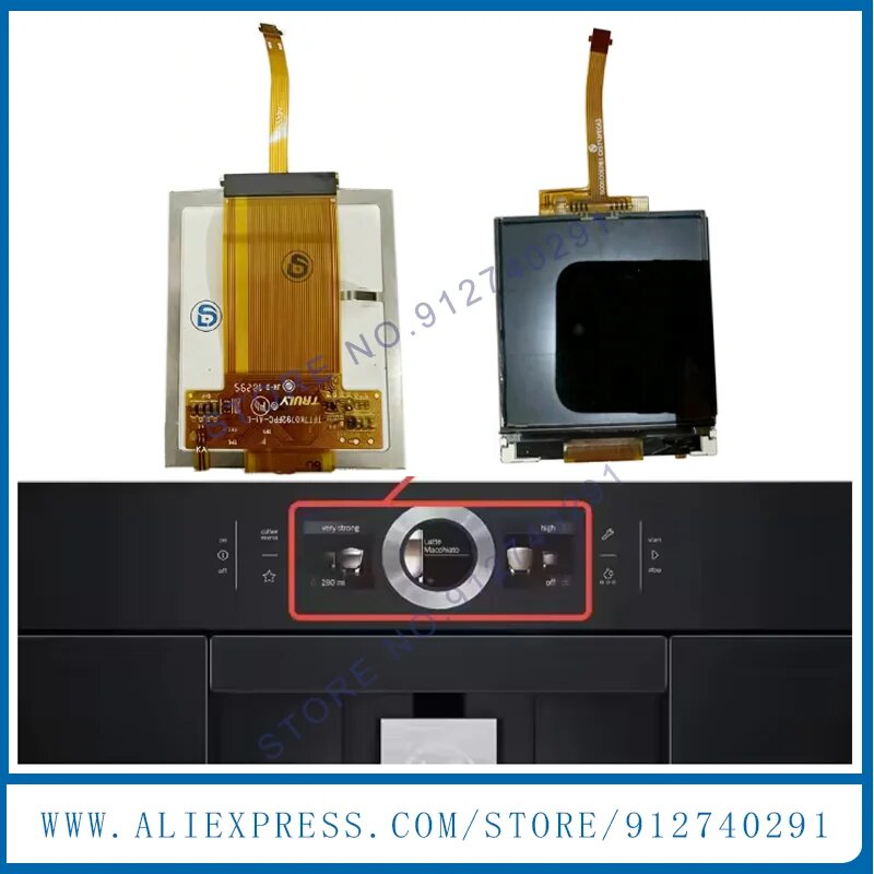 Оригинальный ЖК-дисплей для кофемашины Bosch CTL636EB6