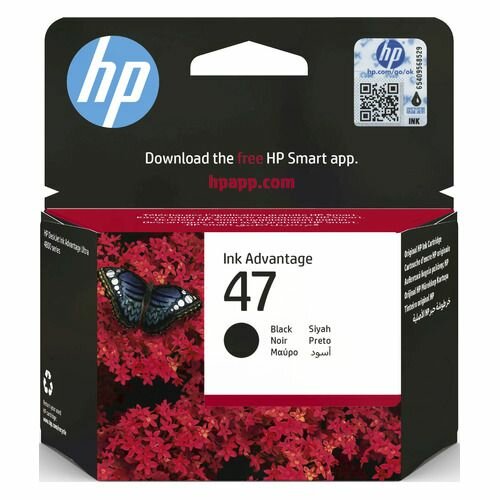 Картридж HP 47, черный / 6ZD21AE