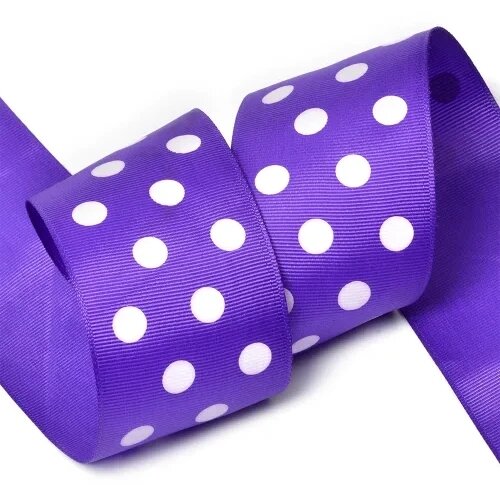 Лента репсовая Горох (50мм, 27,4м)