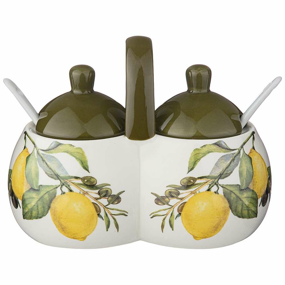 Банка для специй лемон три 17*10*13 см KSG-358-1788