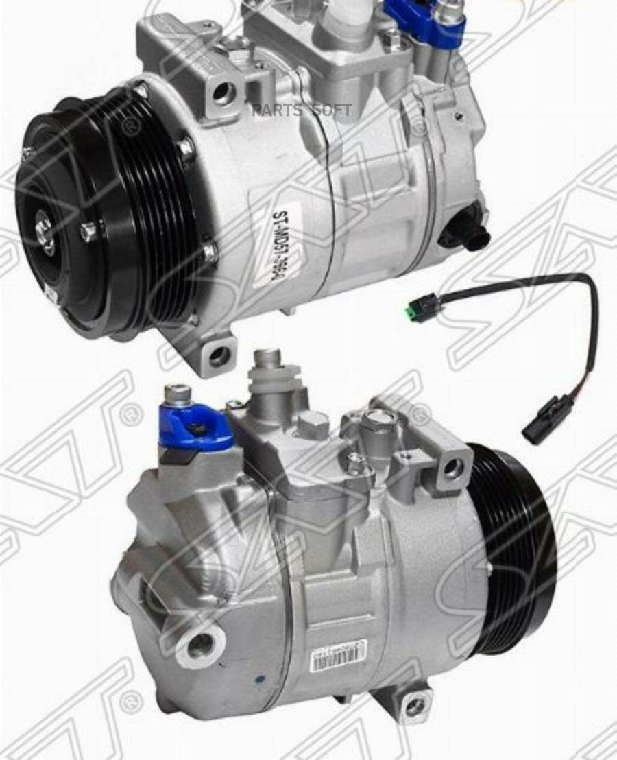 Компрессор кондиционера Mercedes-Benz C-Class 00-15 / E-Class 02-17 SAT ST-MD57-396-0 | цена за 1 шт