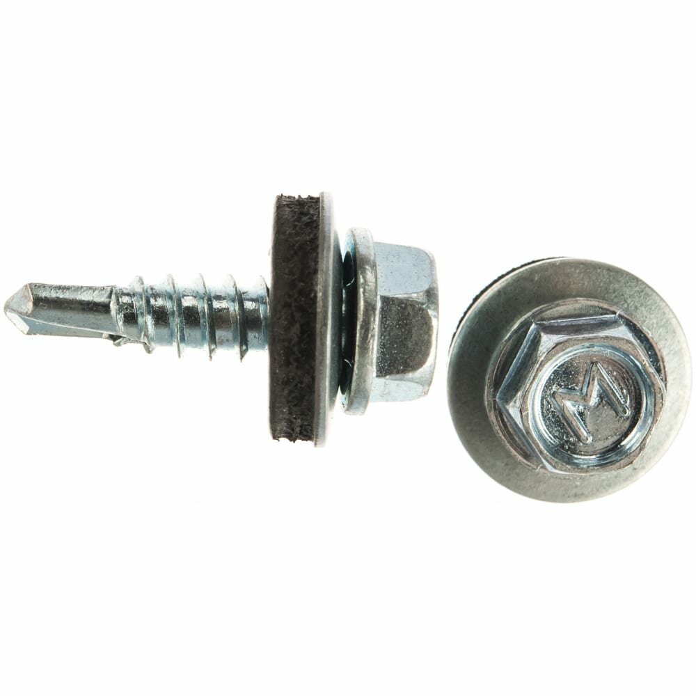 Кровельный саморез Daxmer 4,8x19 цинк, сверло №2, 400 шт. 00000310437