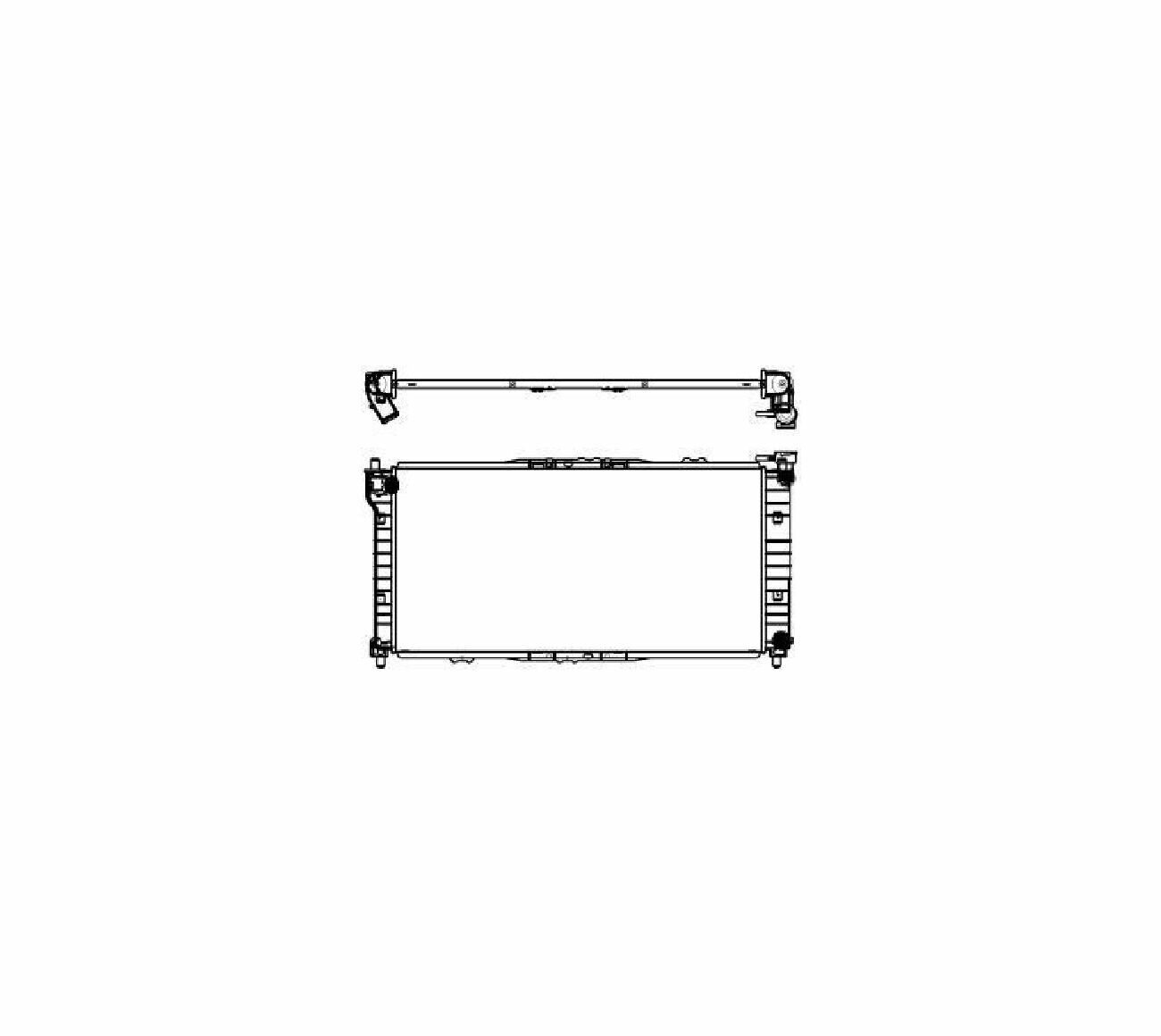 Радиатор охлаждения двигателя MAZDA 626 IV Hatchback (GE), SAKURA 33011023