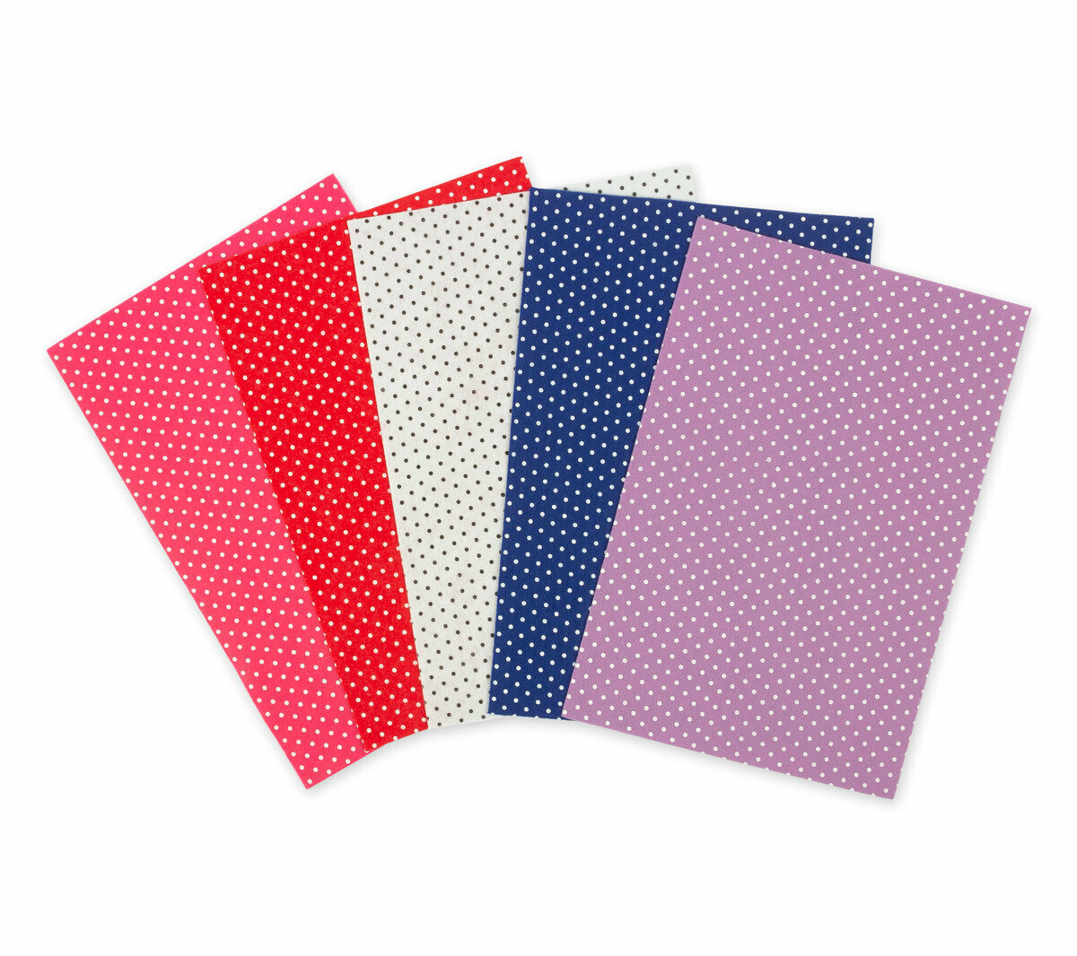 Цветной фетр для творчества "BLITZ" FKP10-20/30, 20х30 см 5 шт ассорти №4