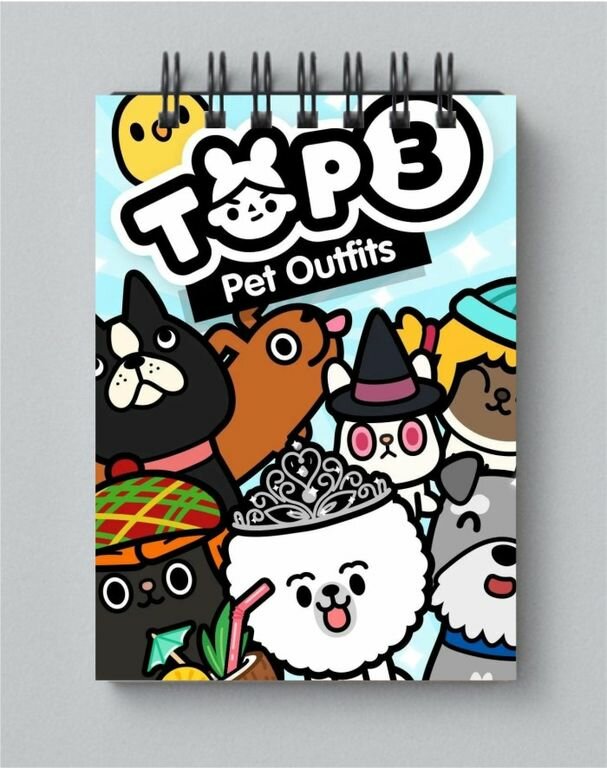 Блокнот Тока Бока, Toca Boka №4, А4