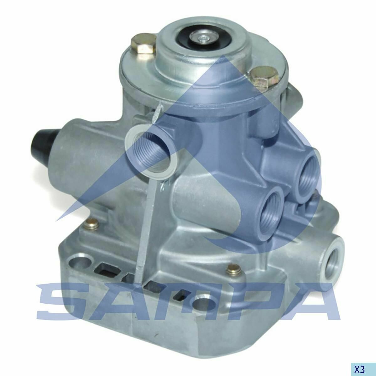 Кран тормозной прицепа BPW, SCHMITZ, Kogel, Krone 093.206-01 SAMPA