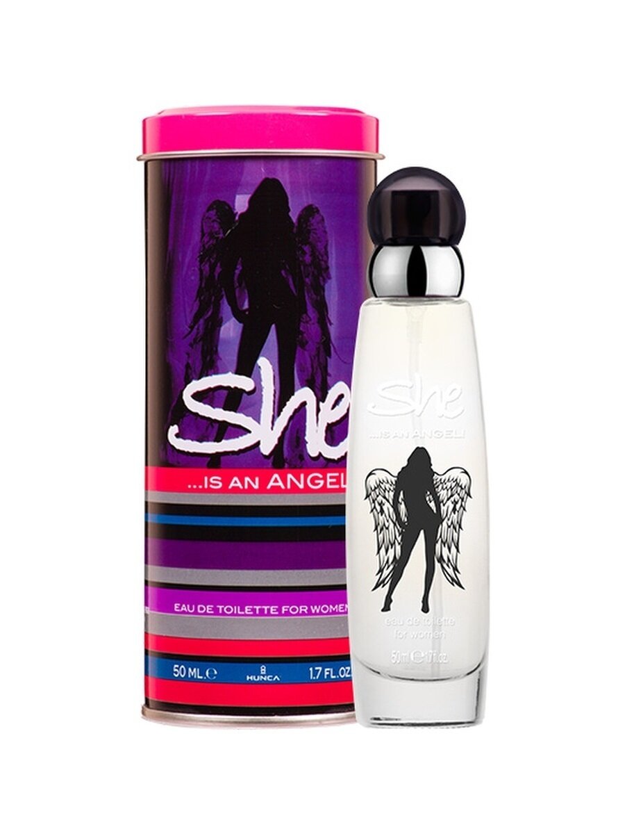 HUNCA CALDION, Туалетная вода женская She Is Angel women , 50 ml